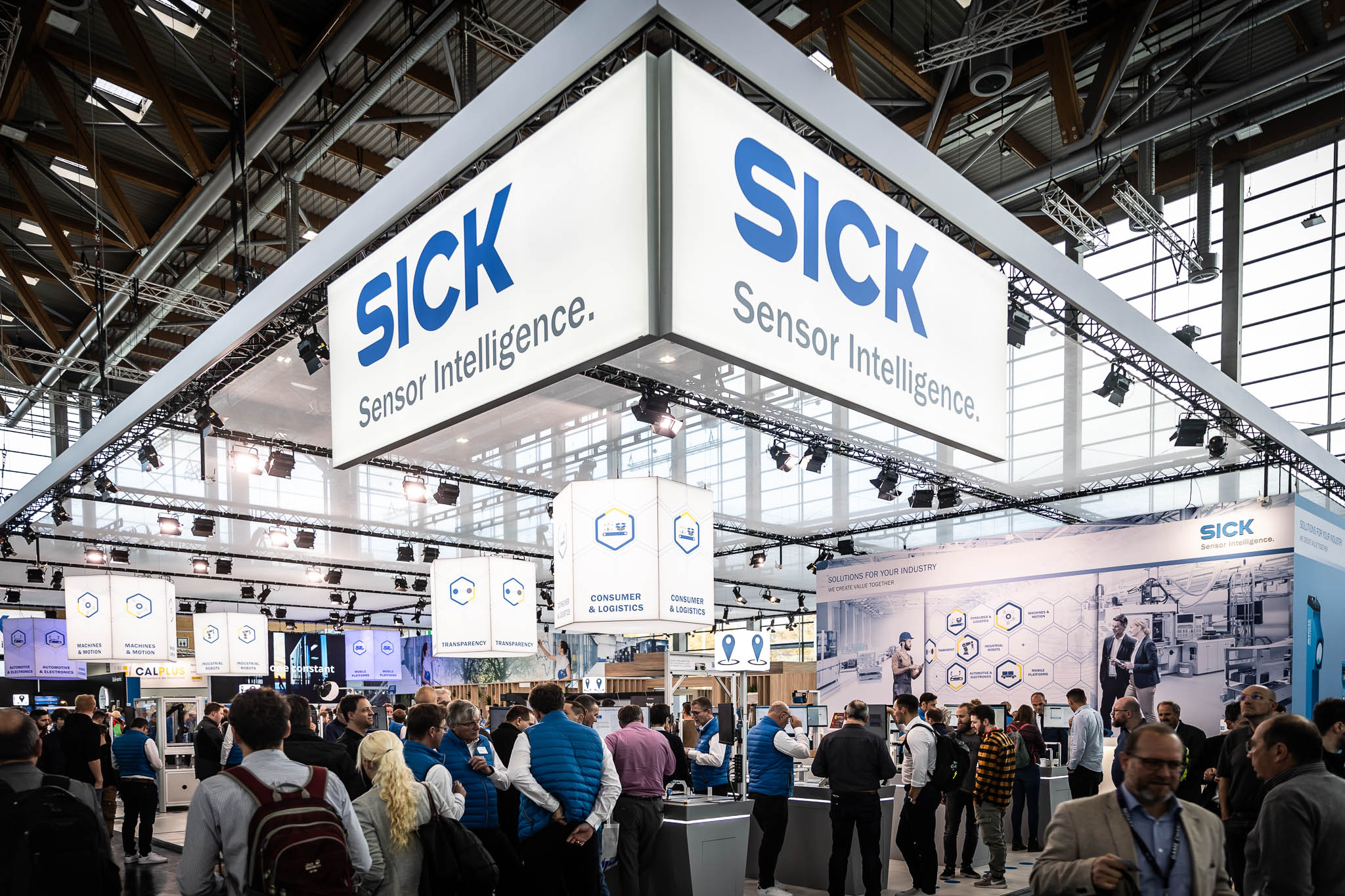 Referenz SICK auf der SPS | mld