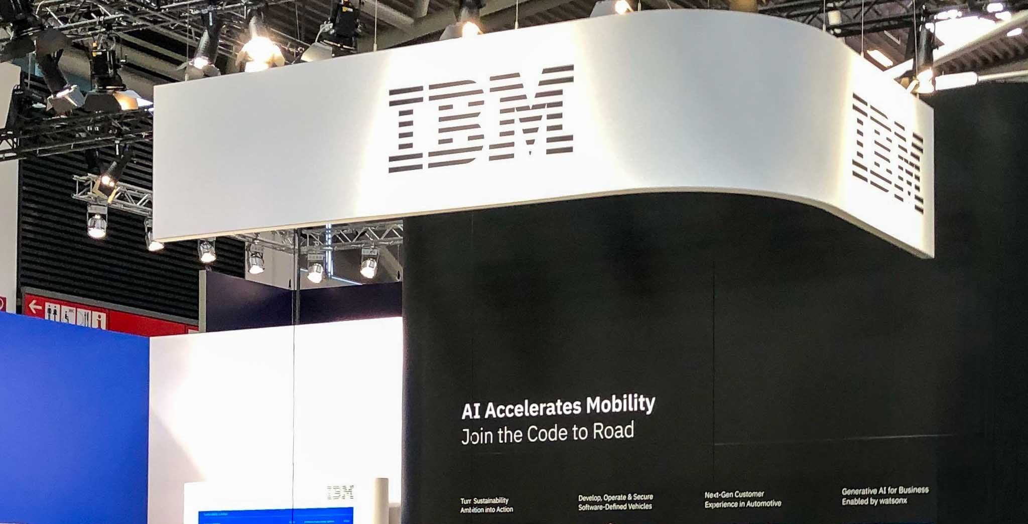 Referenz IBM auf der IAA | mld