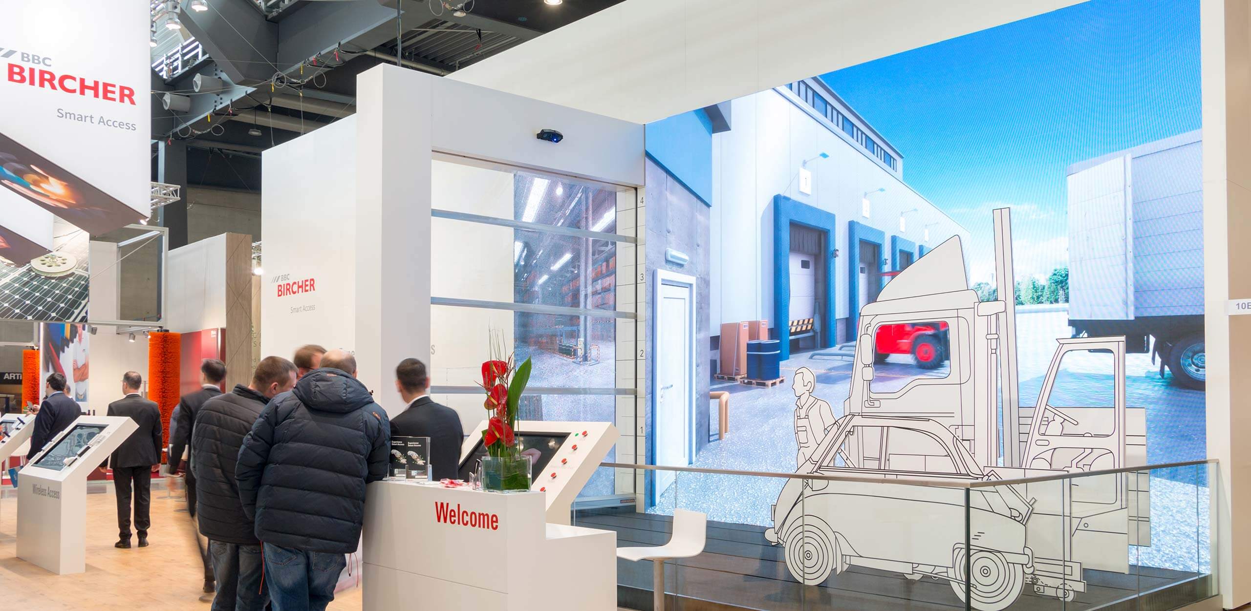 Referenz Interaktiver Messestand für BBC Bircher AG | mld